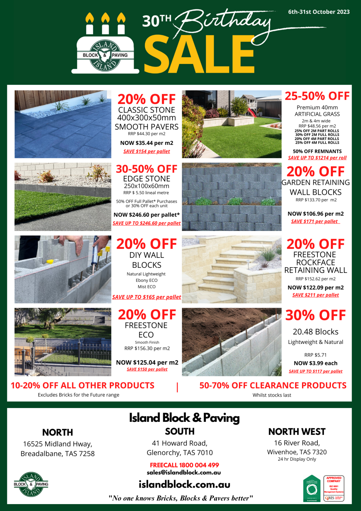 Special Offers & Promotions | Island Block & Paving