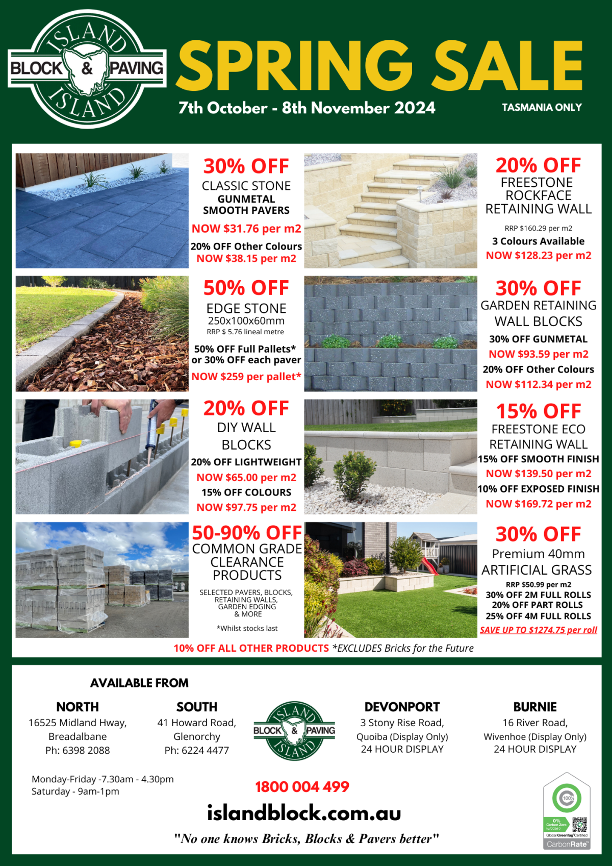 Special Offers & Promotions | Island Block & Paving