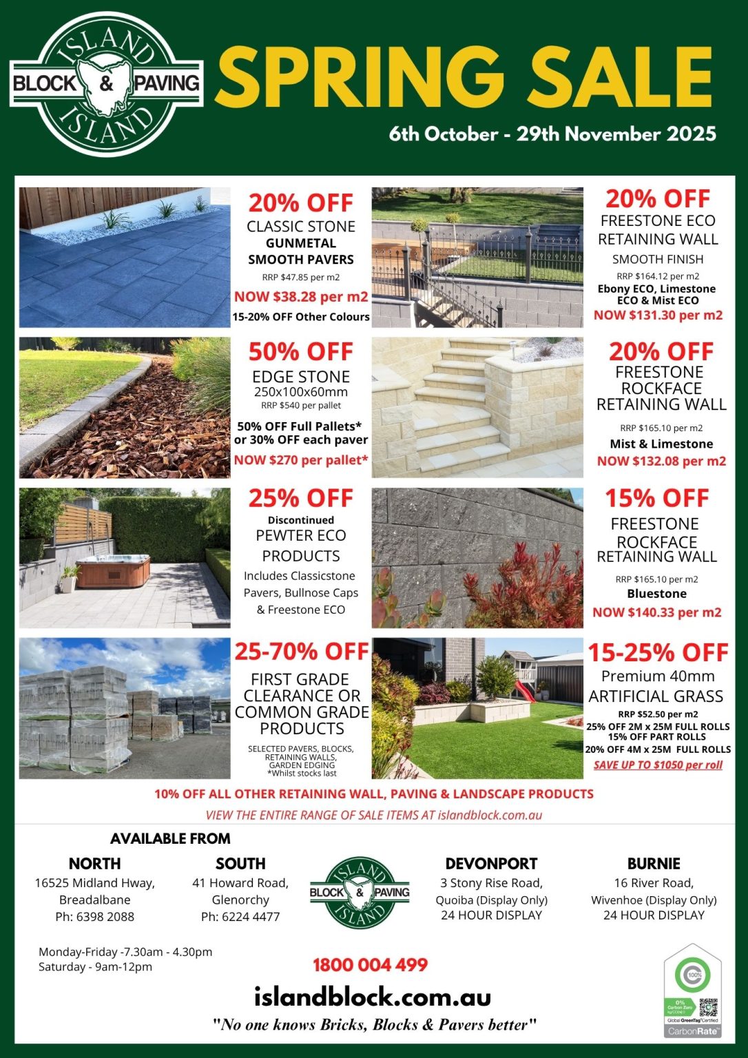 Special Offers & Promotions | Island Block & Paving