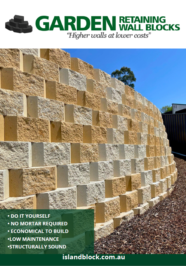 Garden Retaining Wall Blocks | Island Block & Paving